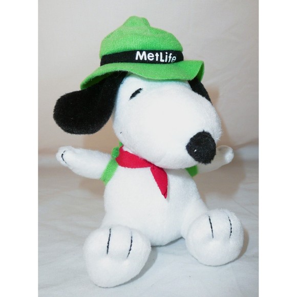 Peanuts | Toys | Metlife Snoopy Dog 6 Peanuts Character Plush Stuffed ...